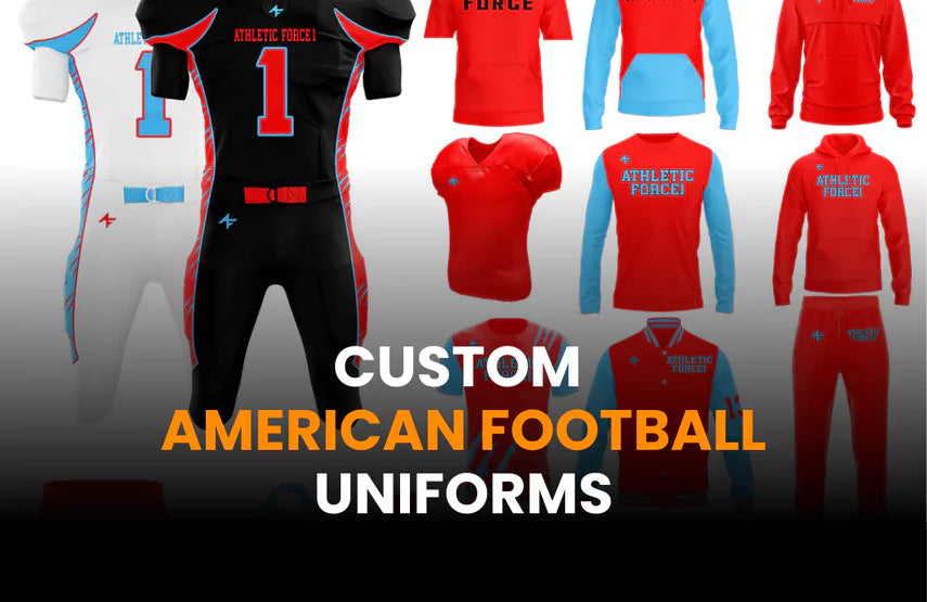Order Custom American Football Uniforms Online USA – AthleticForce1